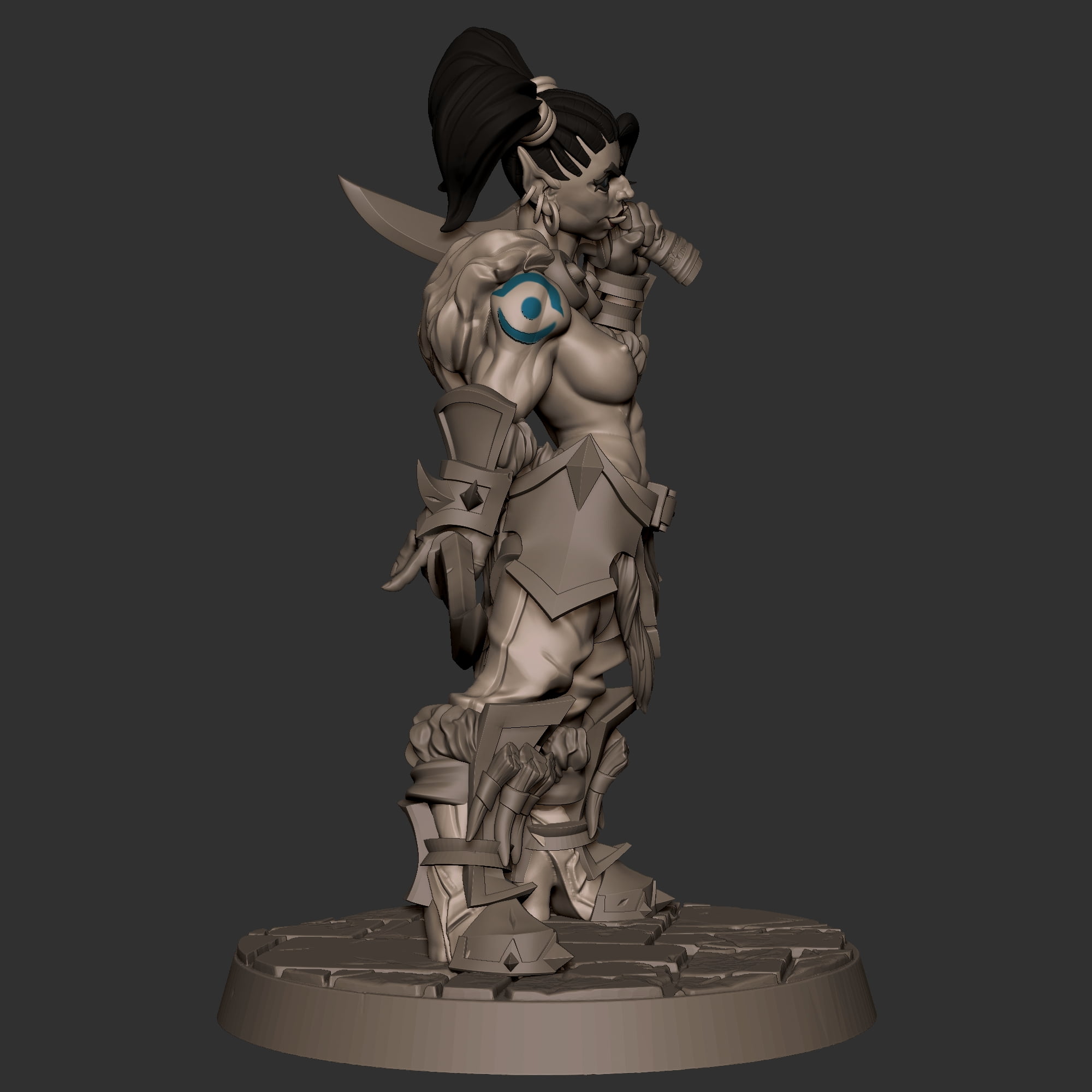 Orco Rogue (Variant) - Tiny Brush