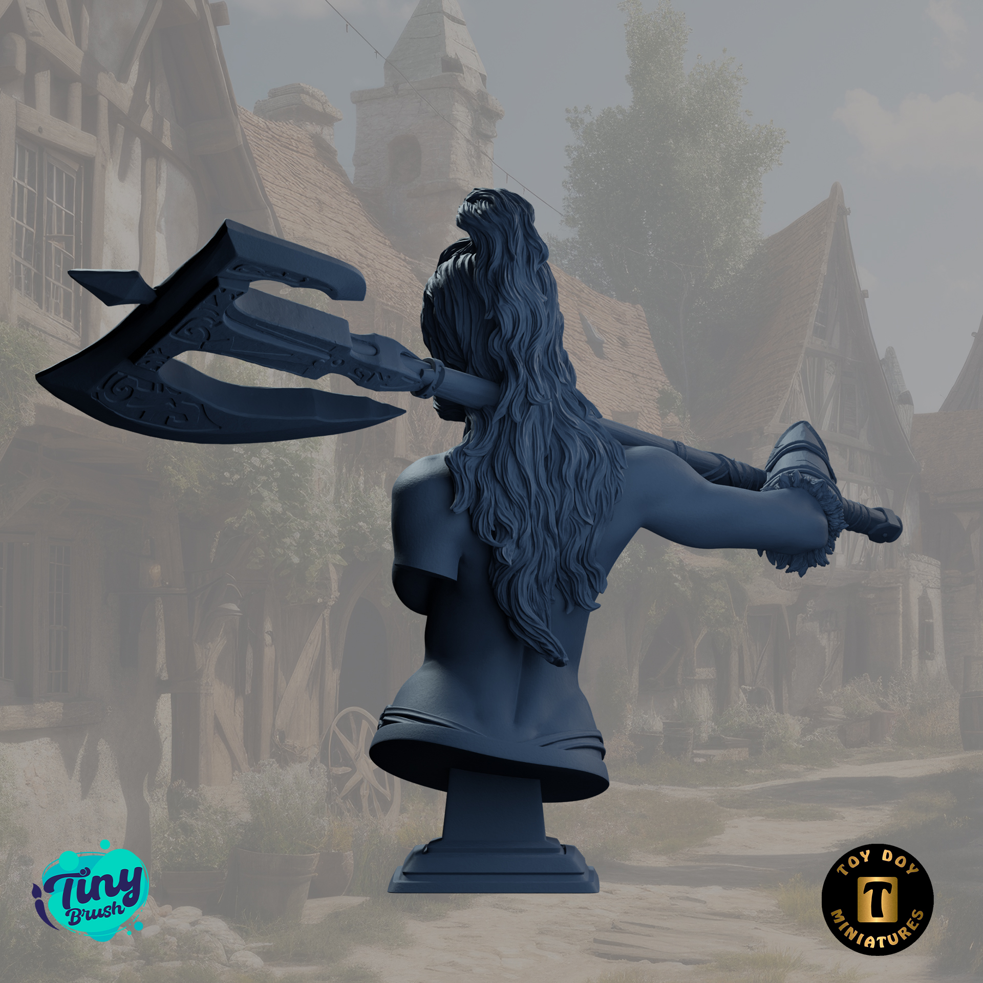 Thora Bust X - Tiny Brush